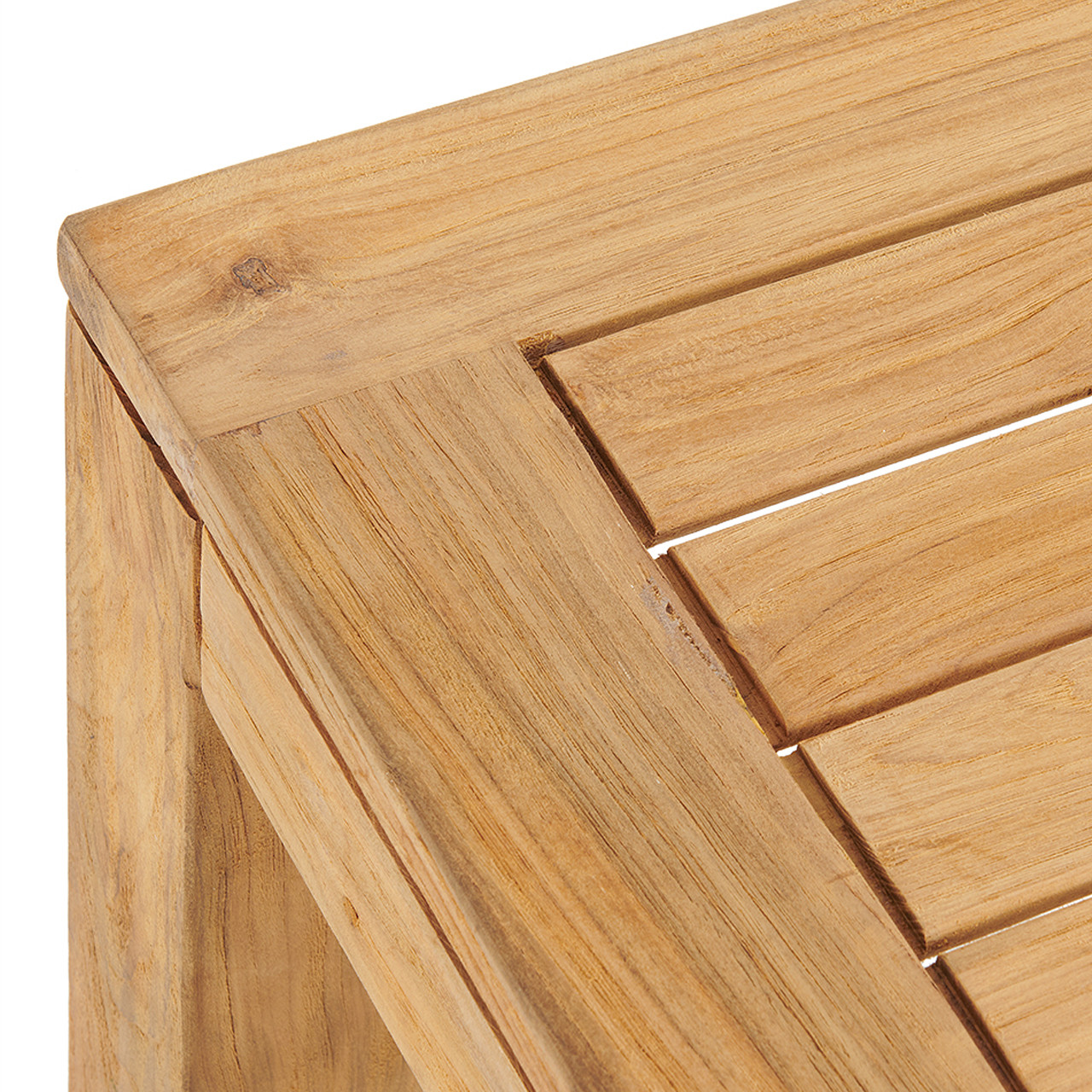 Mandalay Natural Stained Reclaimed Teak 55 x 32 in. Coffee Table
