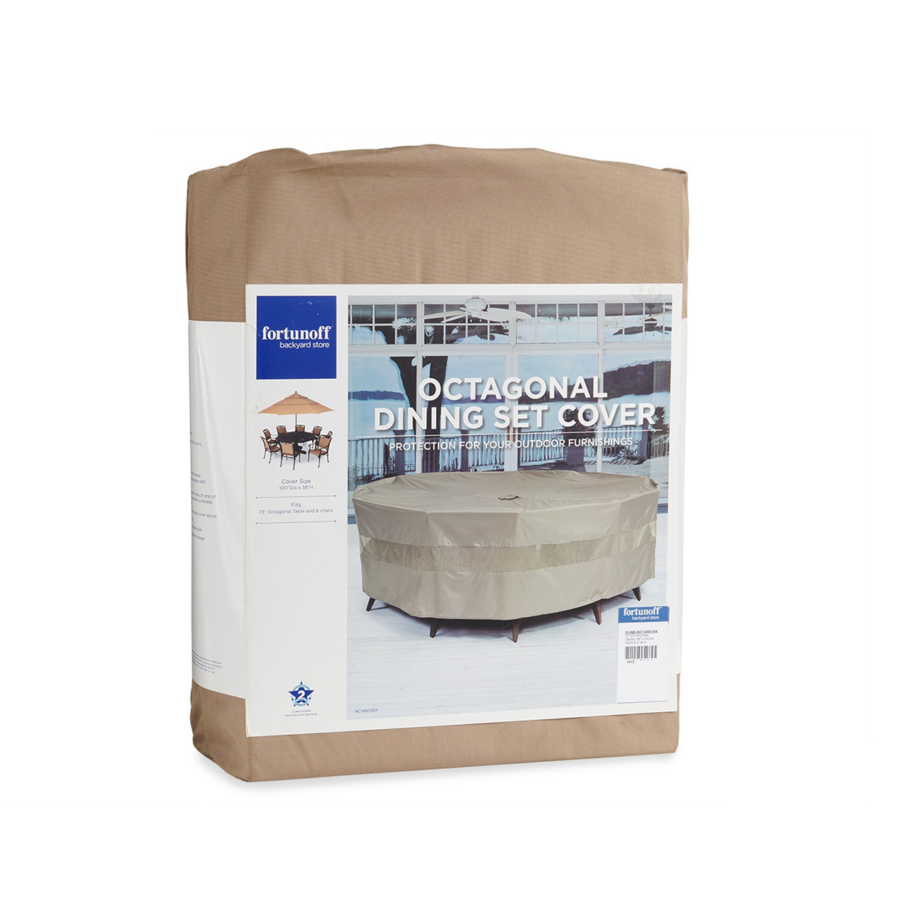 48 to 60 in. Round Dining Set or Chat Set Protective Cover