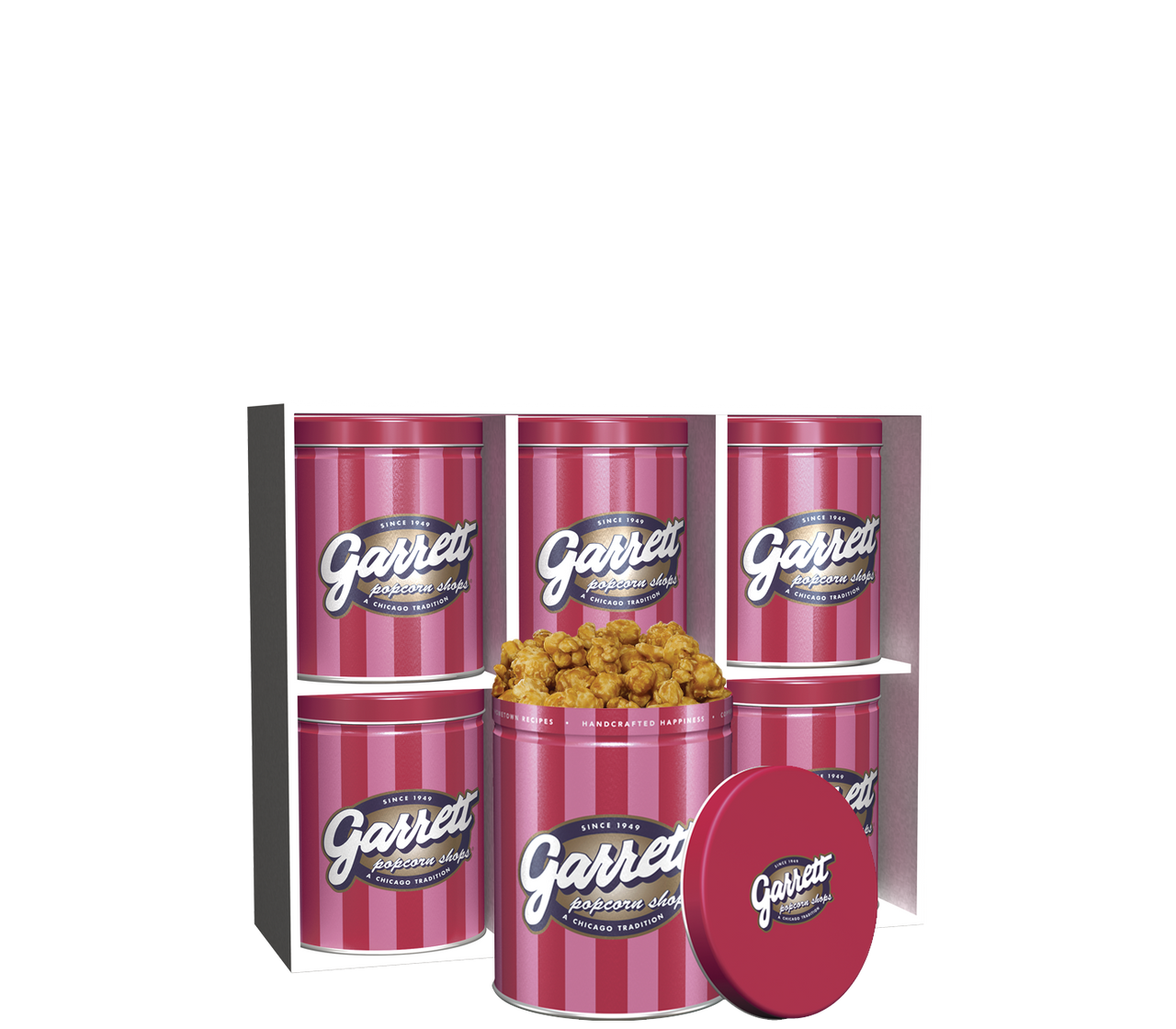 CaramelCrisp - Petite Tins | Caramel popcorn by Garrett Popcorn Shops