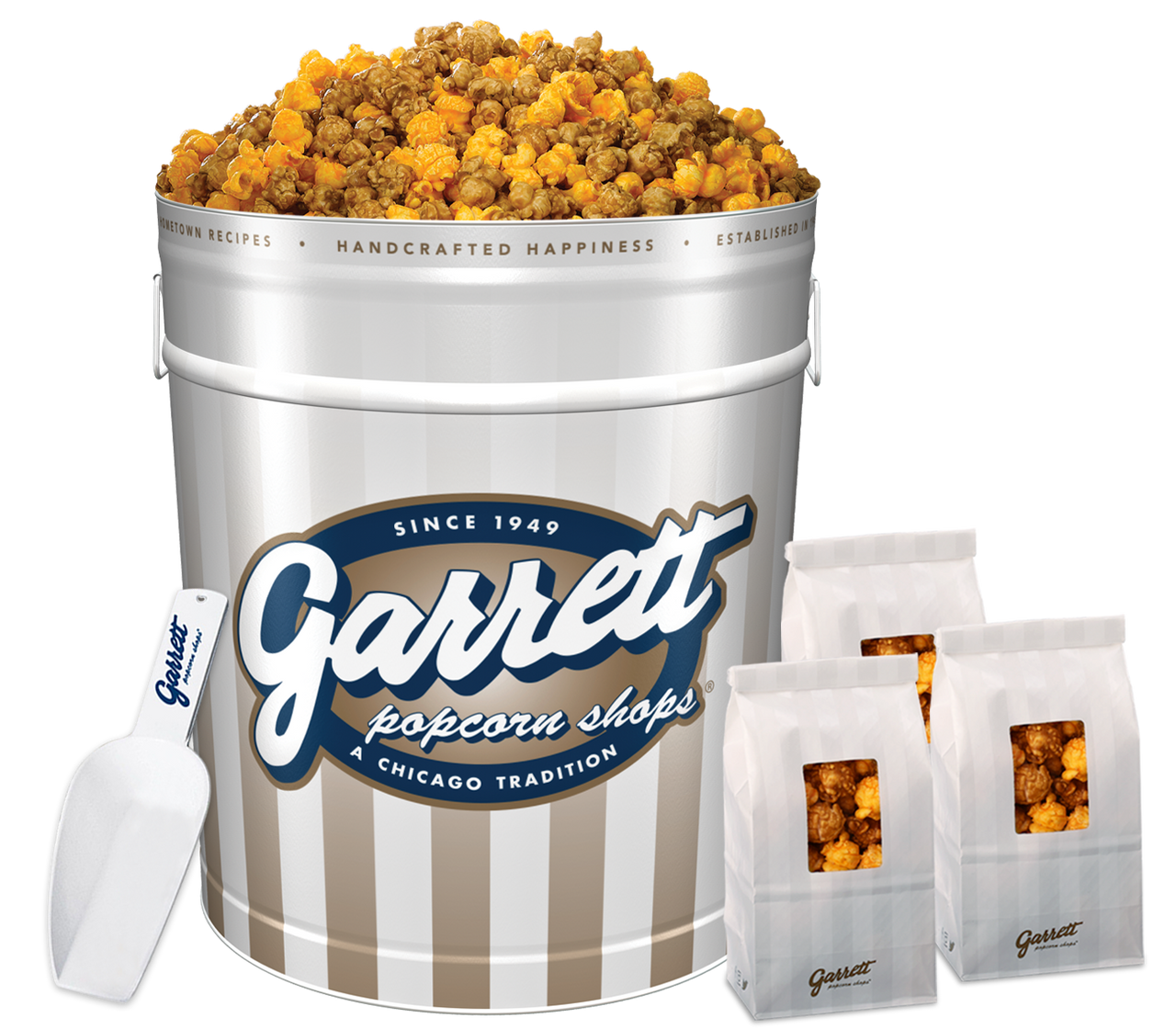 DIY Gourmet Popcorn Party Favors | 50 Favor Bags |Garrett Popcorn Shops