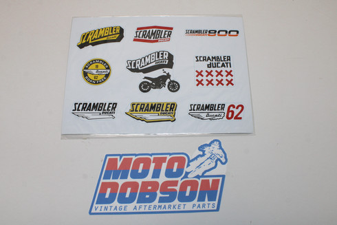 Ducati Scrambler 987691868 Scrambler Sticker Mix - Moto Dobson