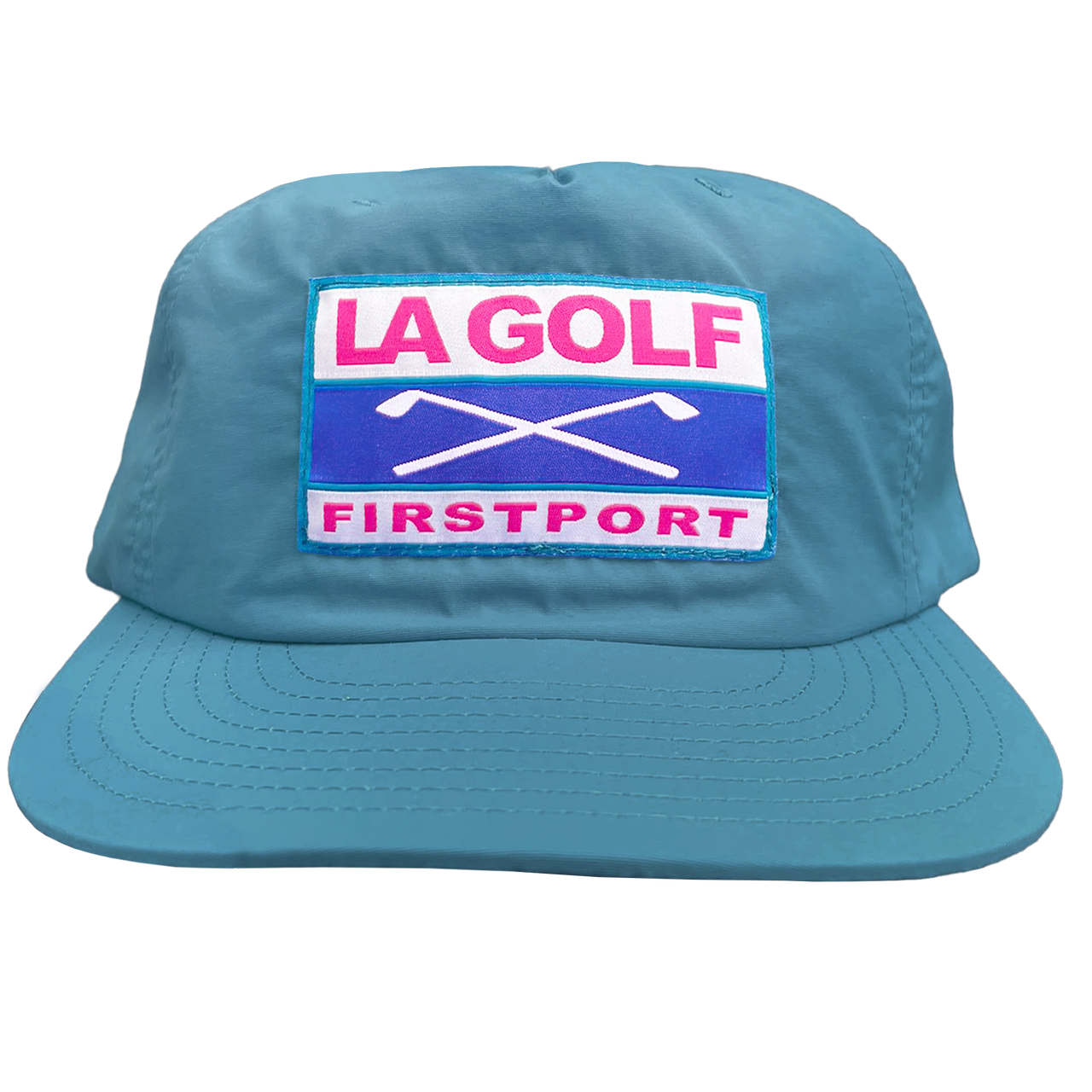 LA Golf x FIRSTPORT Nylon Hat - Seafoam - firstport