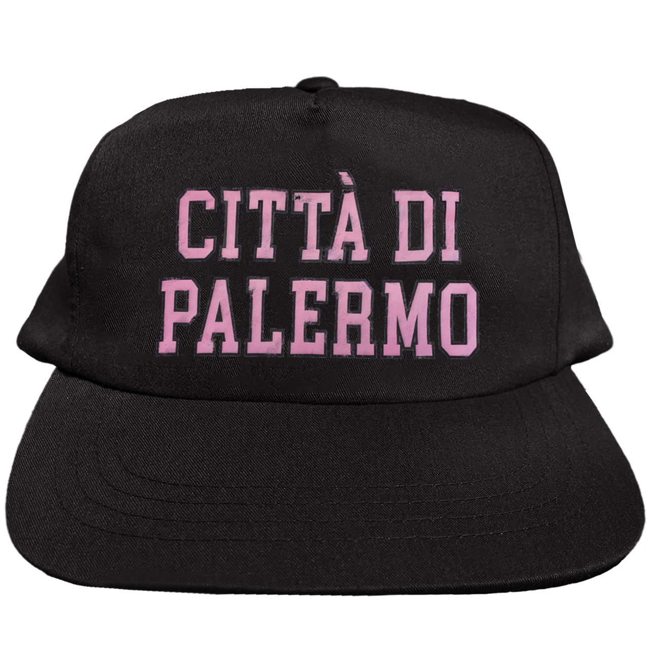 Citta Di Palermo 5 Panel Hat - Black - firstport