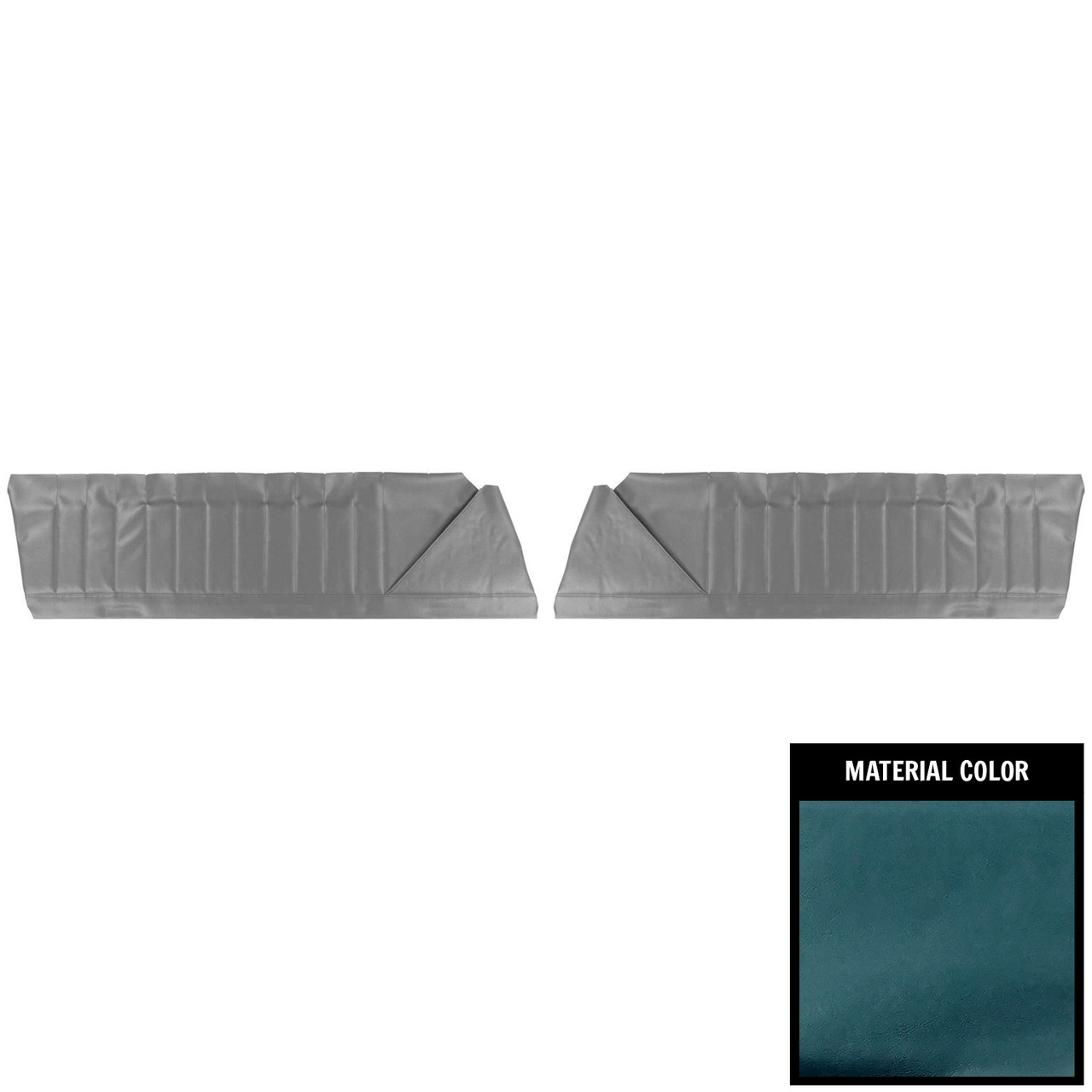 1973 Chevrolet Laguna/Malibu Blue Front Door Panels - Parts Unlimited ...