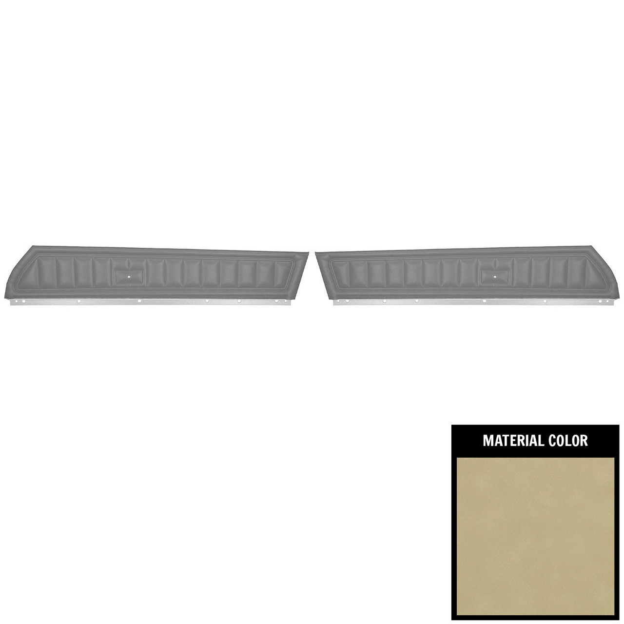 1973 Chevrolet Camaro Standard Covert Front Door Panels - Parts ...