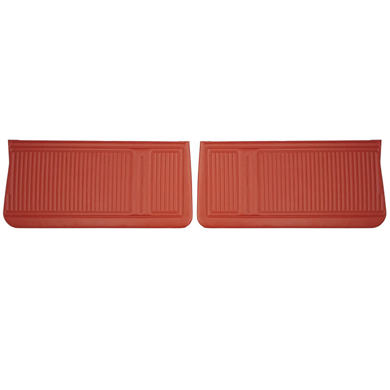 1967 Pontiac Tempest; Custom; Front Door Panels; Bright Red - Parts ...