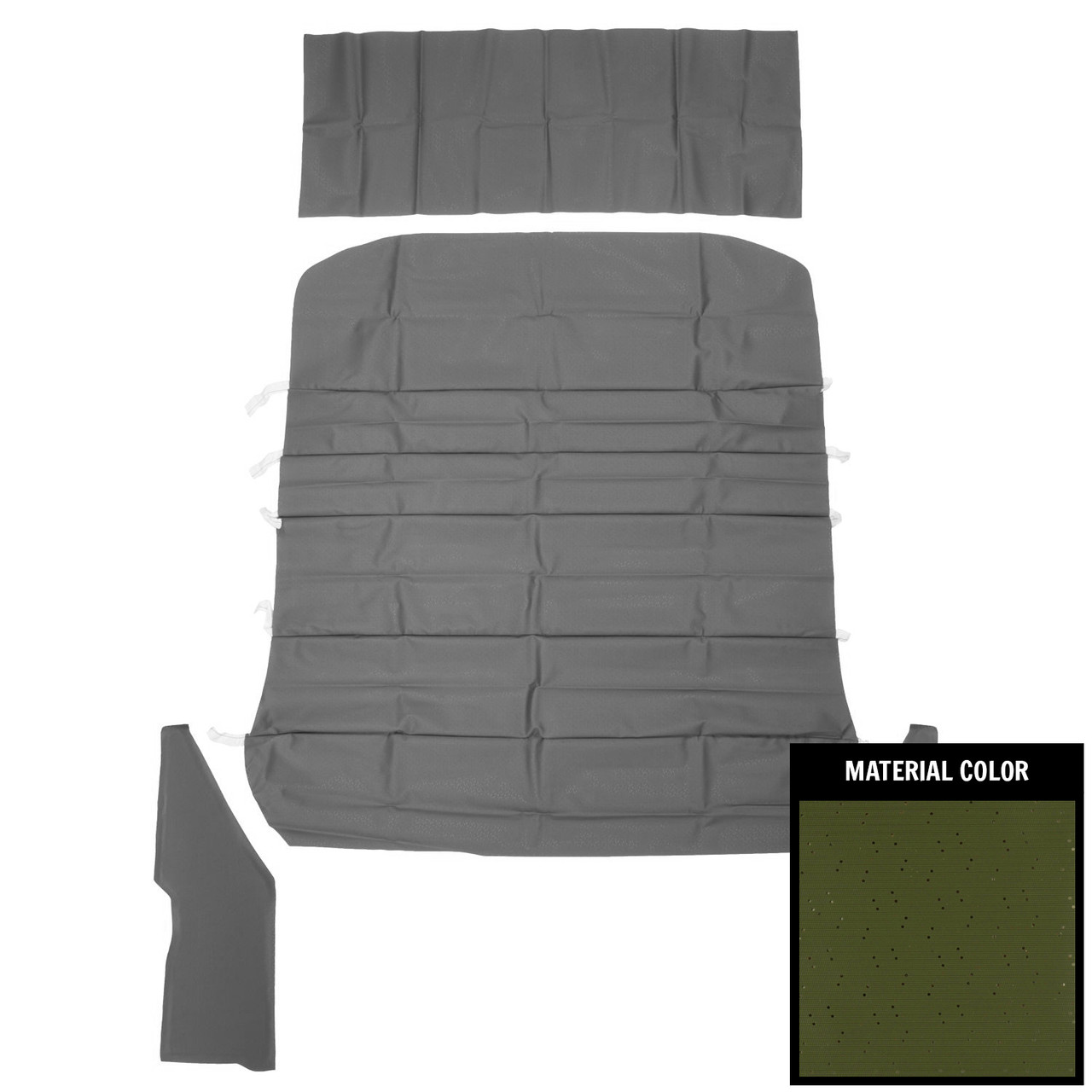 1969-72 Pontiac Grand Prix; Hardtop; Deluxe Perforated Headliner; Dark ...