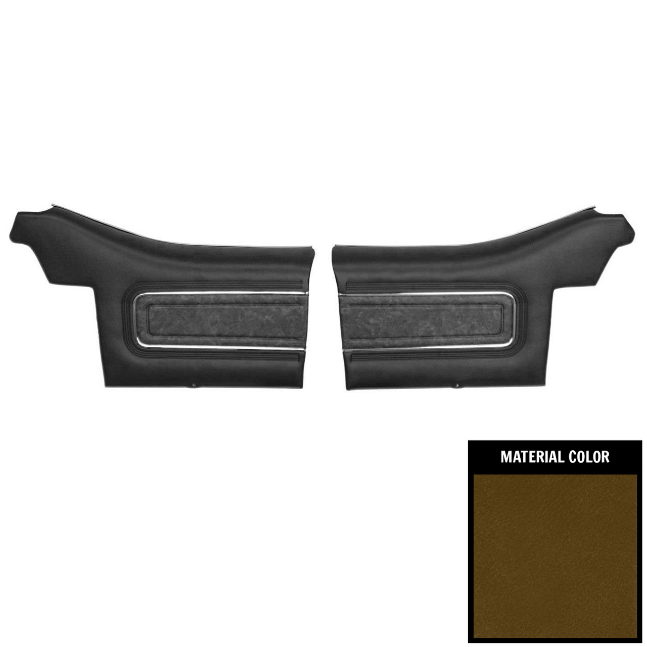 1970 Cutlass Supreme Convertible Pre-Assembled Dark Saddle Rear Door ...