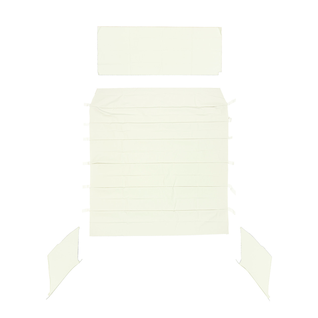 1962-64 Impala; 2 Door Hardtop; Deluxe ; Star Headliner; White - Parts ...