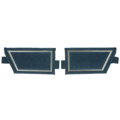1981-87 Buick Regal; Limited; 2 Door Coupe; Rear Side Panels; Blue ...