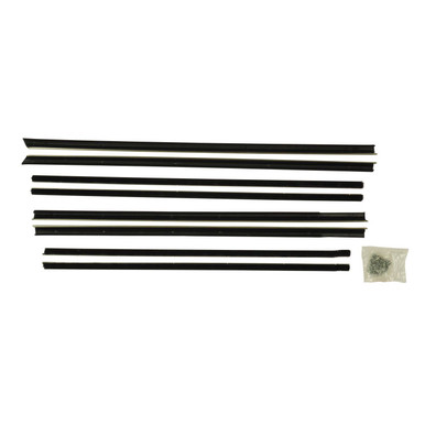 1959-60 Impala; 2 Dr Hdtp; 8-Pc Window Felt Kit (Windowfelts ...