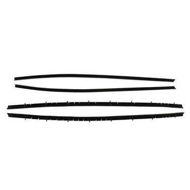 1972-76 Ford Ranchero; 4-Piece Window Felt Kit (Windowfelts Replacement ...
