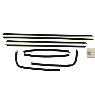 1970-72 Chevelle; 2 Door Hdtp; 8-Pc Window Felt Kit (Windowfelts ...