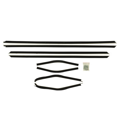 1970-72 Olds Cutlass; Supreme; 2 Dr Hdtp; 8-Pc Window Felt Kit ...