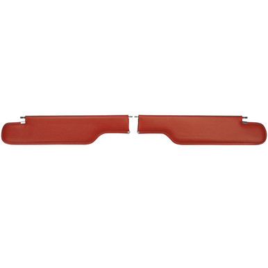 1968-72 GM A-Body; Convertible; Madrid Sun Visors; 70 Red - Parts ...