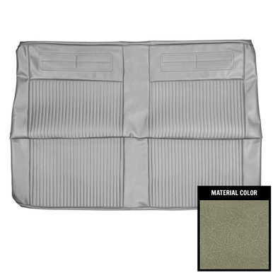 1962-63 Chevy II, Nova; Convertible; Rear Bench Seat Cover; Fawn ...