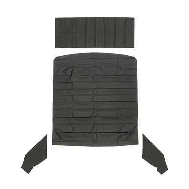 1964-65 Chevelle; 2 Door Hardtop; Basketweave Headliner; Black - Parts ...