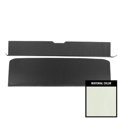 1965-67 GM A-Body; Convertible; Rear Seat Trim Panels; Pearl - Parts ...