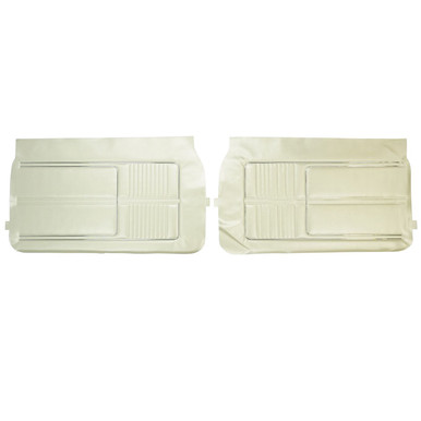 1967 Pontiac Catalina; 2+2; Front Door Panels; Parchment - Parts ...