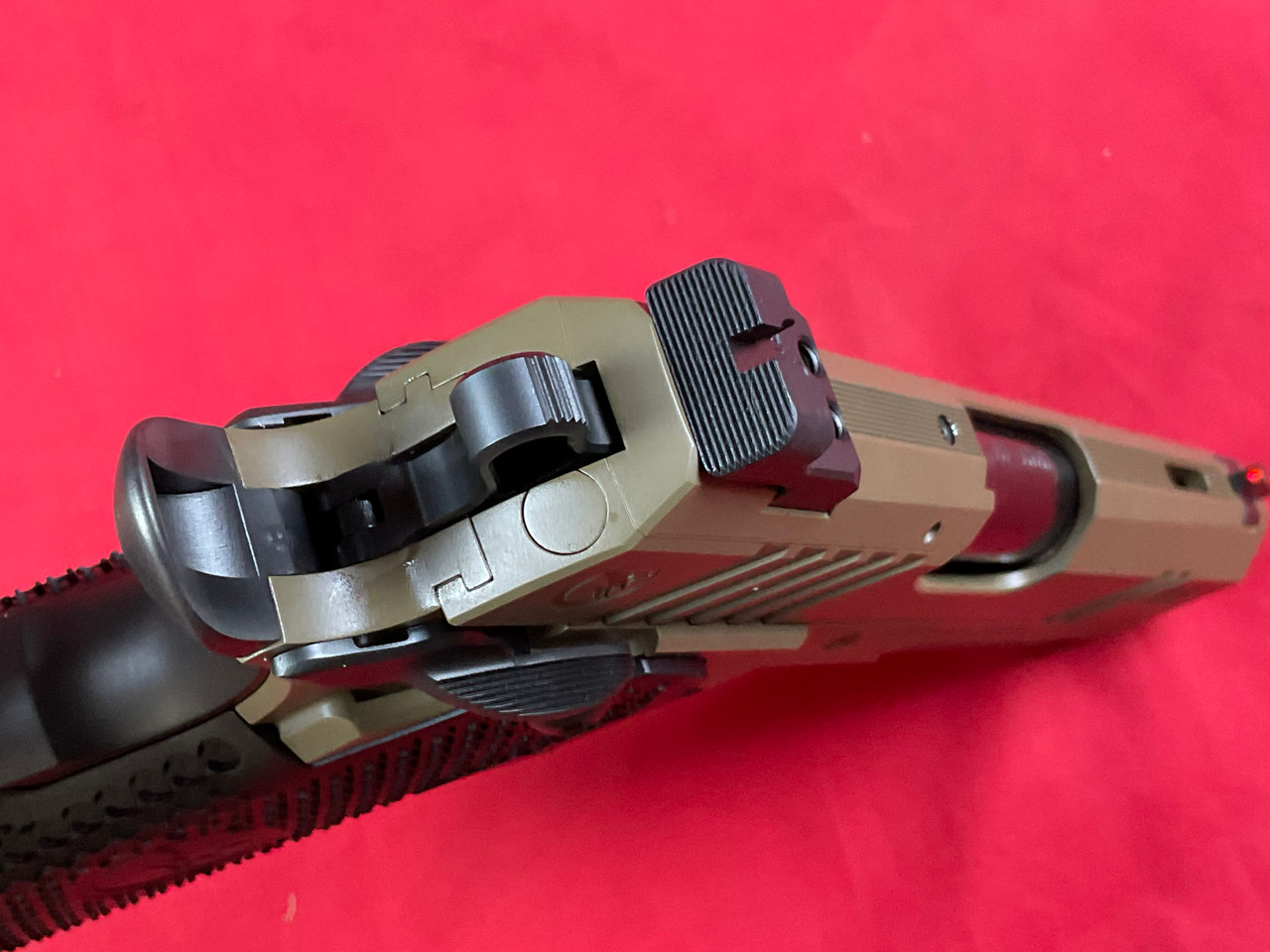 NIGHTHAWK CUSTOM 2011 BDS9 COMMANDER DOUBLE STACK 9MM IOS FDE Tan Black BDS