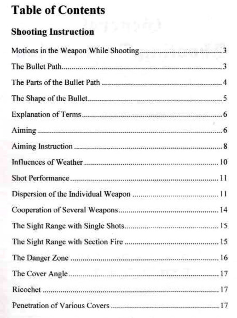German Basic Shooting Instruction Manual - Denckler - English Translation