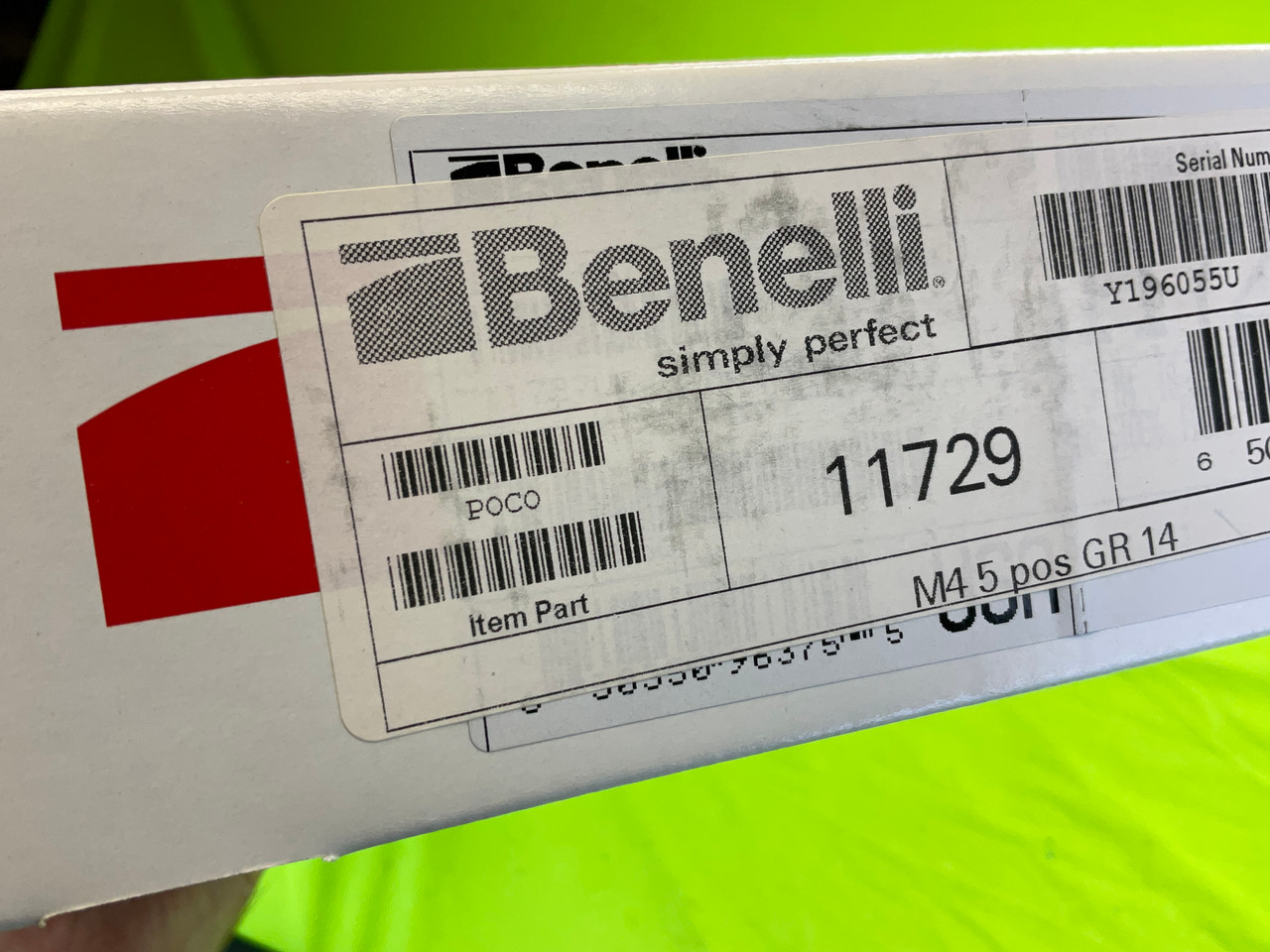 FACTORY BENELLI M4 Entry 14 Inch 11729 5+1 POLICE SBS NFA TACTICAL ...