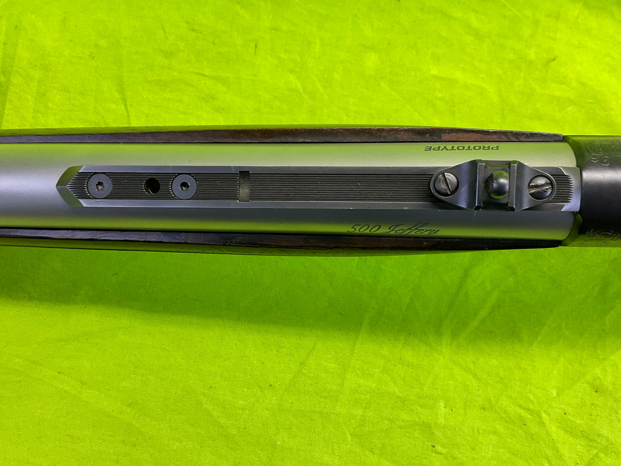 Custom Gary Reeder Ruger No 1 SIngle BIG Bore 500 Jeffery PROTOTYPE Safari