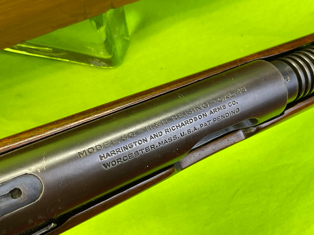 HARRISBURG PA POLICE ISSUE FULL AUTO H&R MODEL 50 REISING 45 ACP NFA SMG