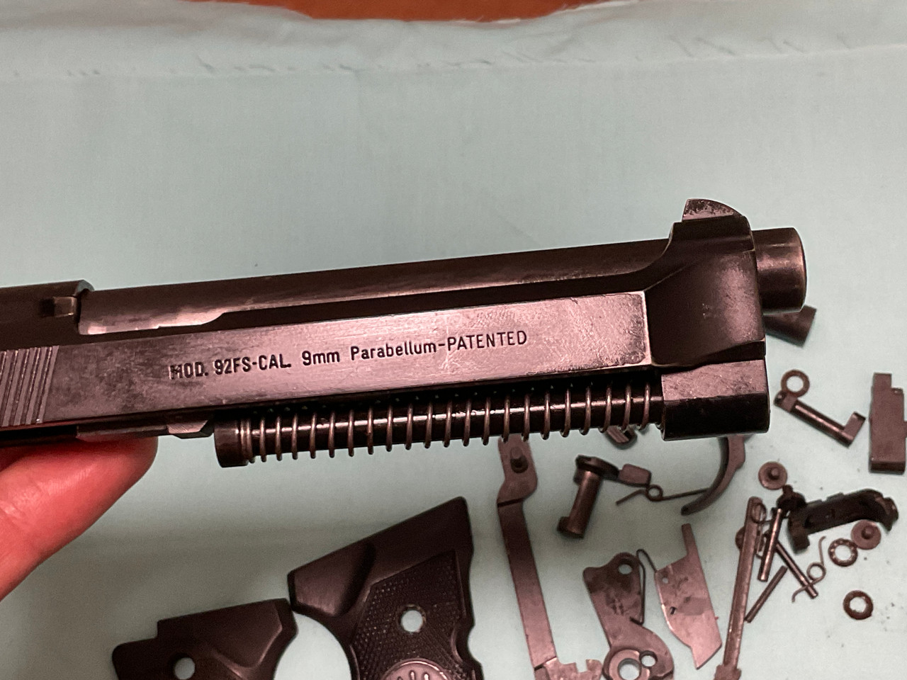 SURPLUS BERETTA 92FS 9MM LUGER PARTS KIT SET CONVERSION TRIJICON 9X19 92 FS
