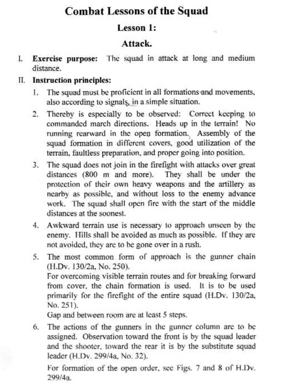 German WWII Army Infantry Instruction - Panzergrenadiere Squad Level ...