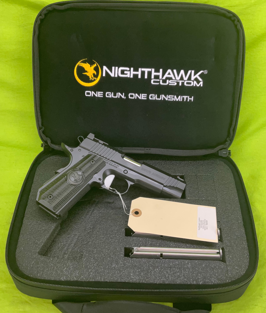 NEW Nighthawk Custom 1911 Warhawk 9MM NHC Single Stack Factory Ported #433