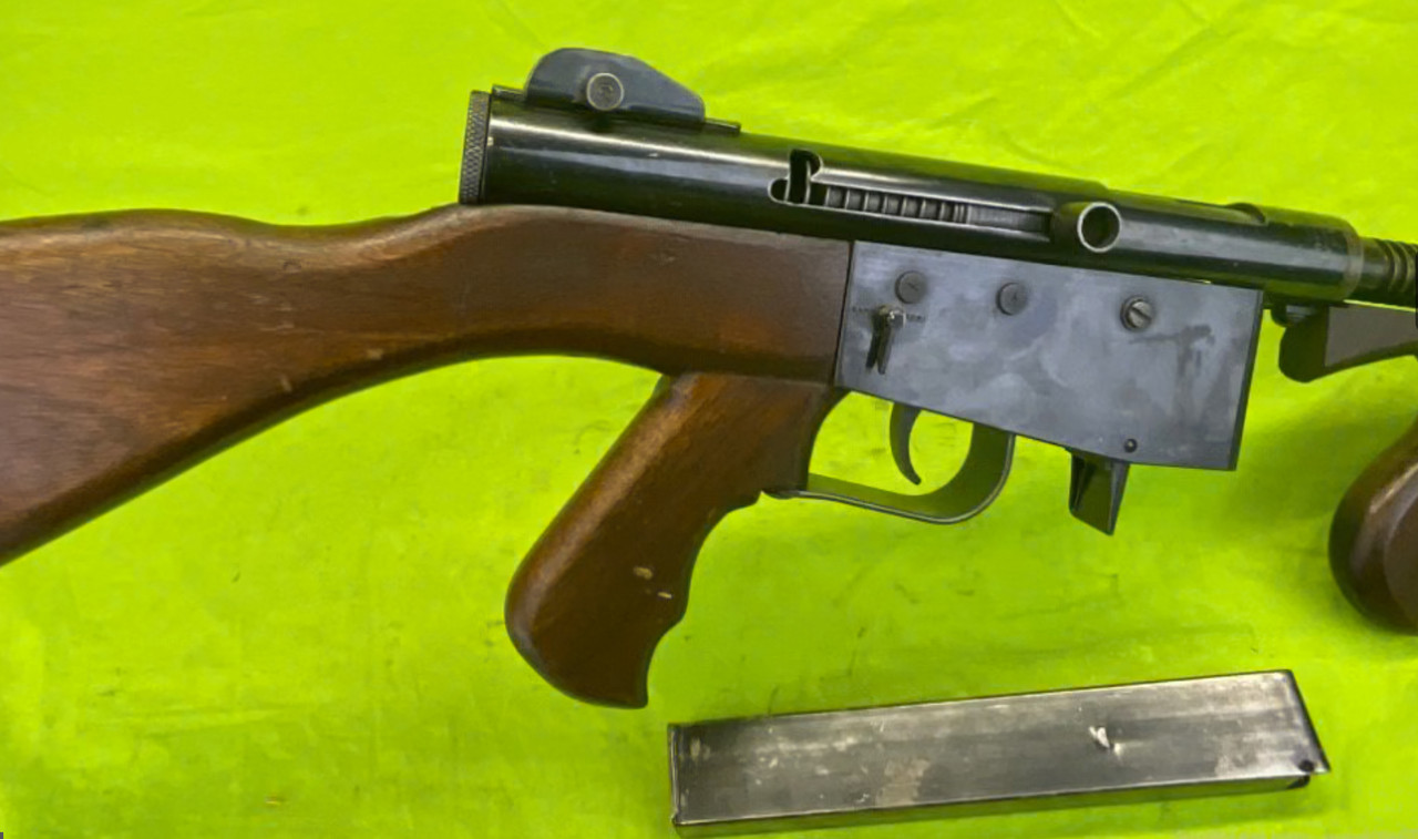 FULL AUTO TRANSFERABLE POLICE ORDNANCE INGRAM MODEL 6 45ACP THOMPSON STYLE