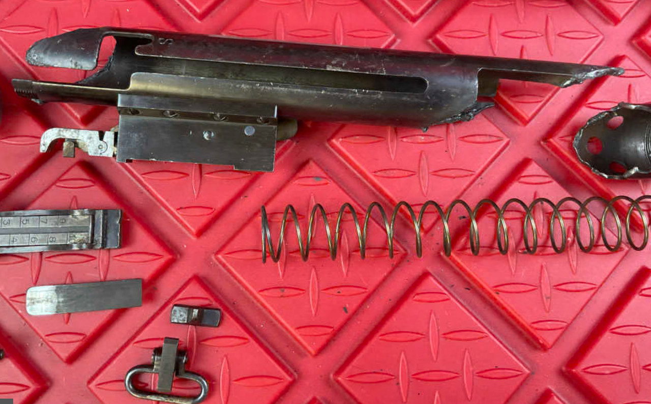 German WWII MP28 II Schmeisser Parts Kit MP 28 II Haenel Bergmann 9MM SMG