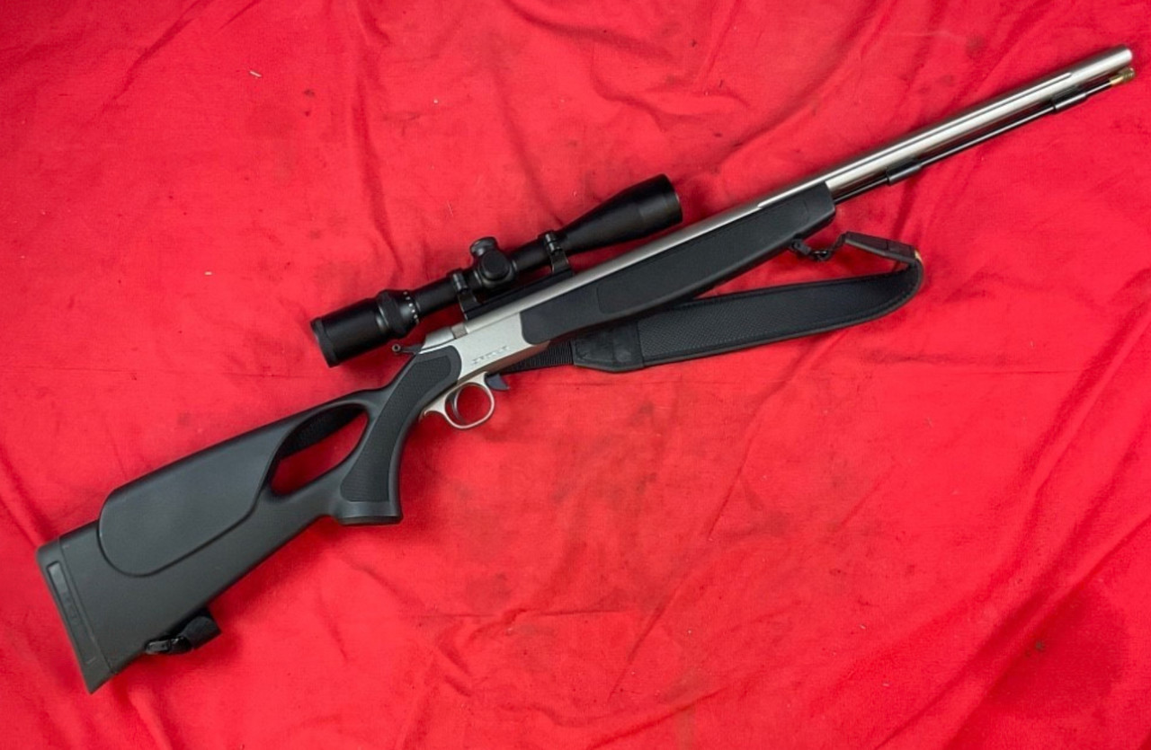 CVA Optima 50 BPM 26” Satin Stainless Inline Percussion Muzzleloader Scoped
