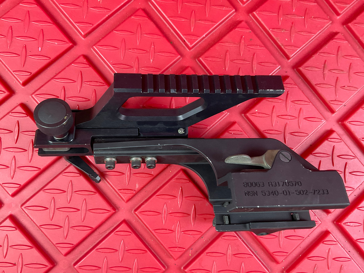 Surplus USGI 50 CAL M2HB 50 BMG Browning M2 Scope Mount 1913 Picatinny Rail
