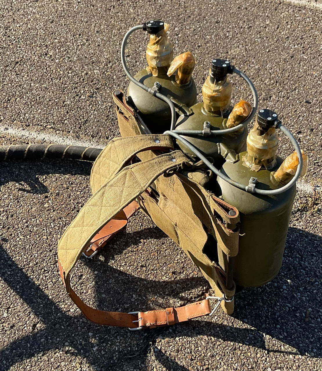 New Unissued Surplus Chinese Type 58 Flamethrower T 58 Flame Thrower 1970’s