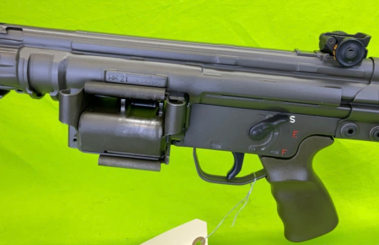 Transferable HK21 HECKLER & KOCH Belt Fed 308 NATO HK 21 Full Auto ...