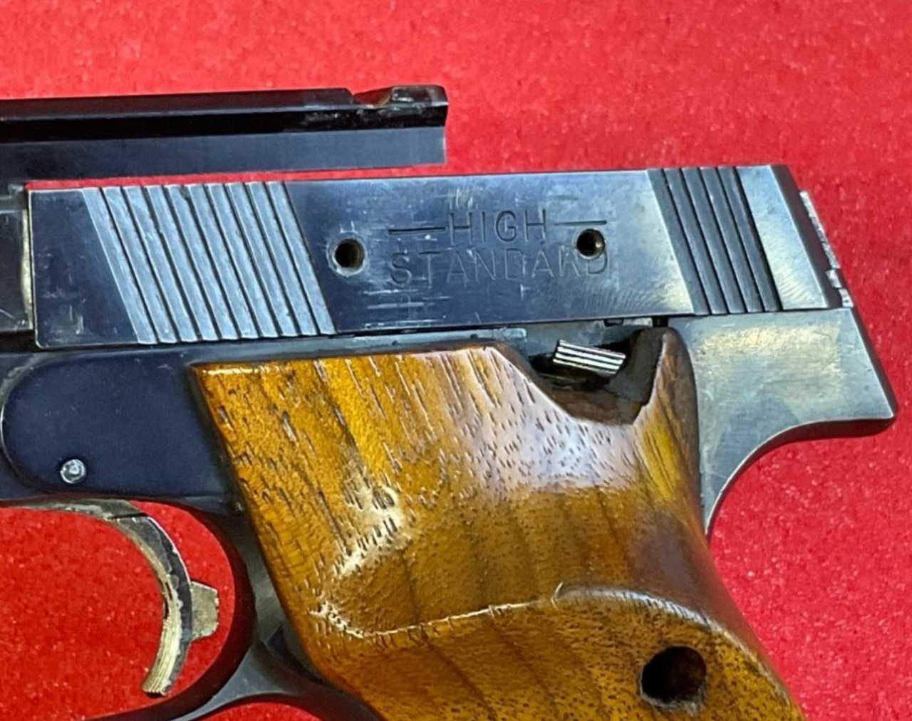 High Standard 107 Military The Victor 22 LR Target Competition Semi Auto