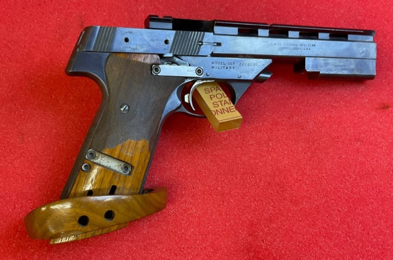 High Standard 107 Military The Victor 22 LR Target Competition Semi Auto