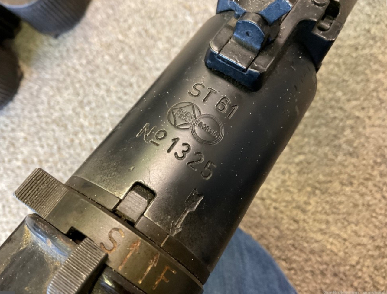 MG15 ST61 8MM MAUSER DOPPEL TROMMEL DUMMY DISPLAY GUN PARTS GERMAN WW2 WWII