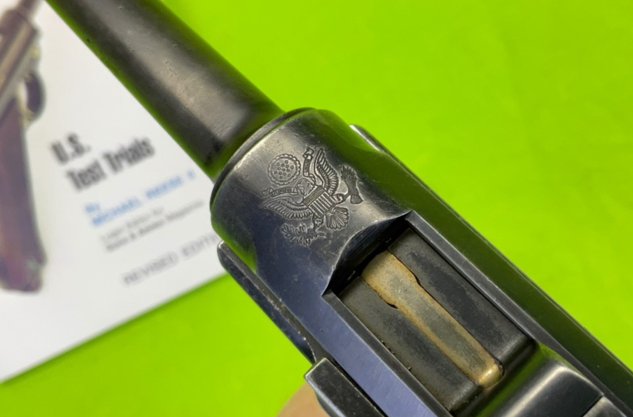 RARE GERMAN LUGER P08 1900 U.S. ARMY TRIALS AMERICAN EAGLE 30 Luger ...
