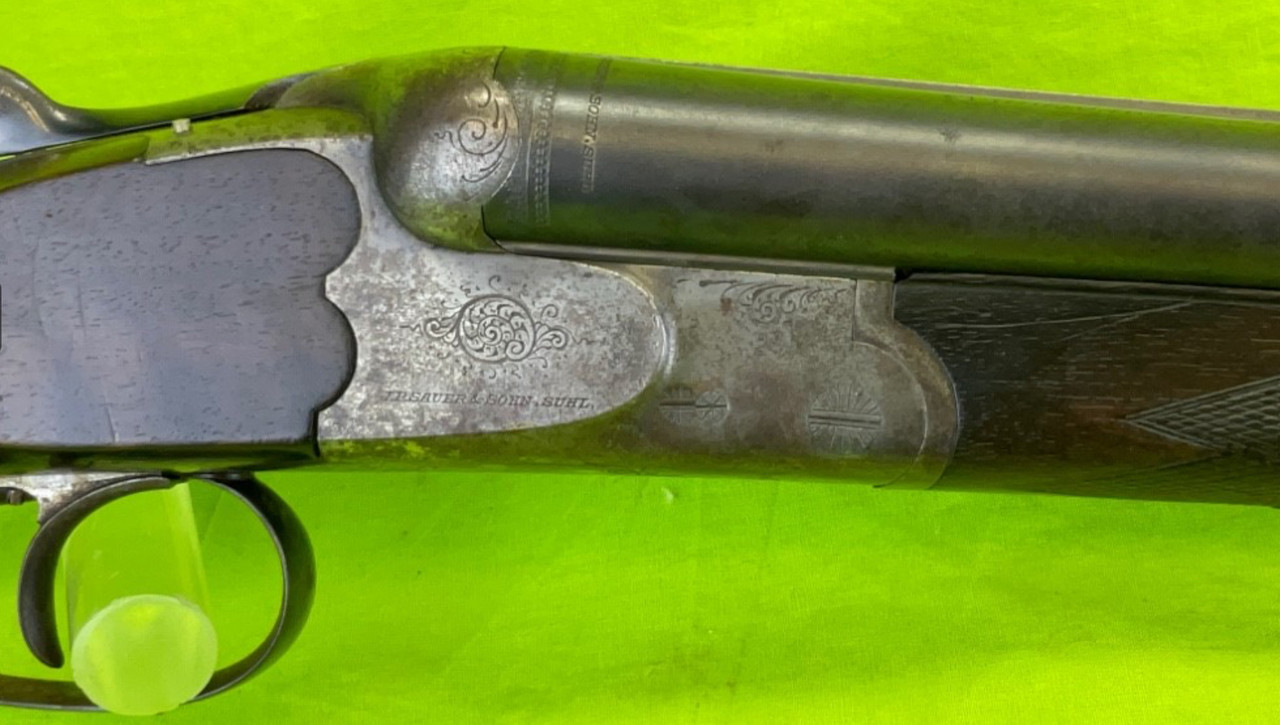 JP Sauer & Son Combination Rifle Shotgun 8x57 JR .318 16x16 Cripple Stock