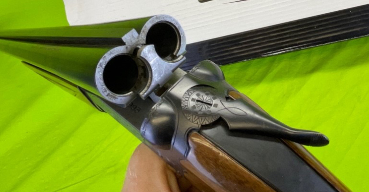 Ithaca SKB 100 20 Gauge 28 In SxS Double Barrel Shotgun Single Trigger Ext