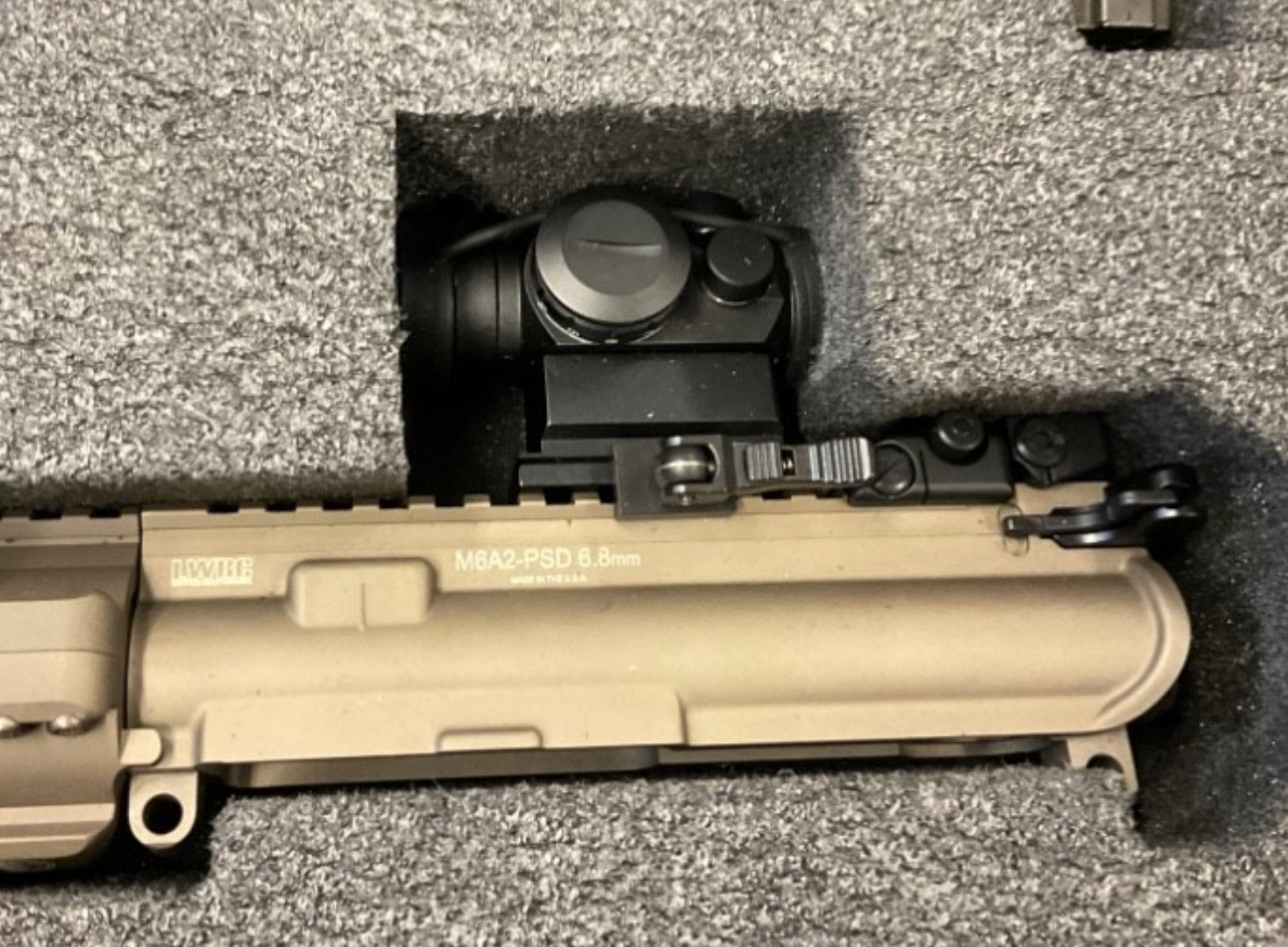 LIMITED LWRC 6.8 SPC 5.56 PDW KIT PACKAGE M6A2 PSD M6 SBR FDE TAN TACTICAL
