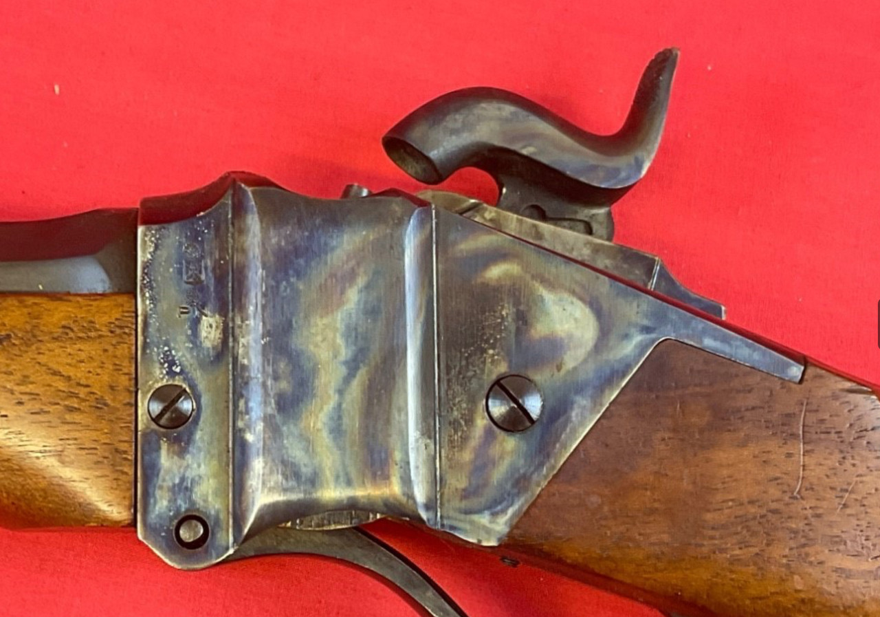 Pedersoli 1863 SHARPS Rifle Percussion 32 Inch Octagon 45 Cal Cap Ball