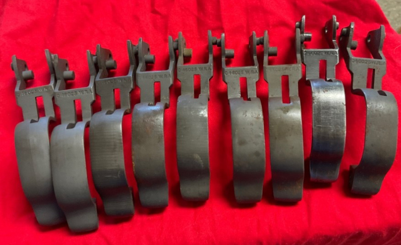 USGI WW2 M1 GARAND TRIGGER GUARD W.R.A. WINCHESTER WRA PARTS WWII SURPLUS