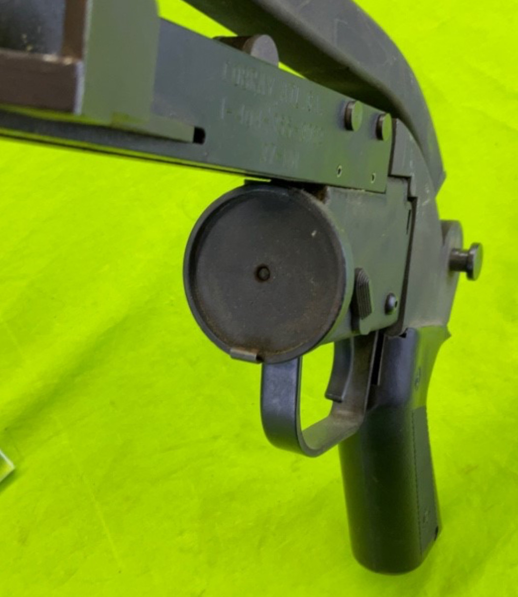 Rare PREBAN COBRAY 37MM FLARE LAUNCHER STAND ALONE FOLDER M203 SMOKE