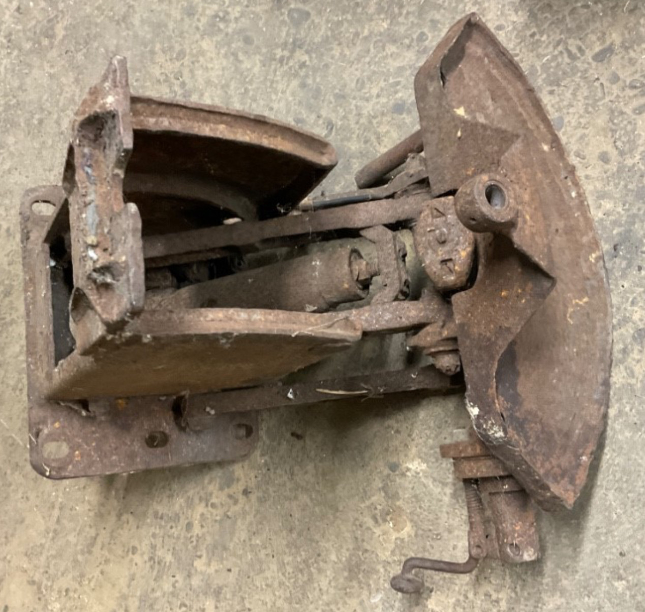 RARE MG34 Bunker FORTRESS MOUNT MG-34 8MM 7.92 BELT FED PROJECT WWII War