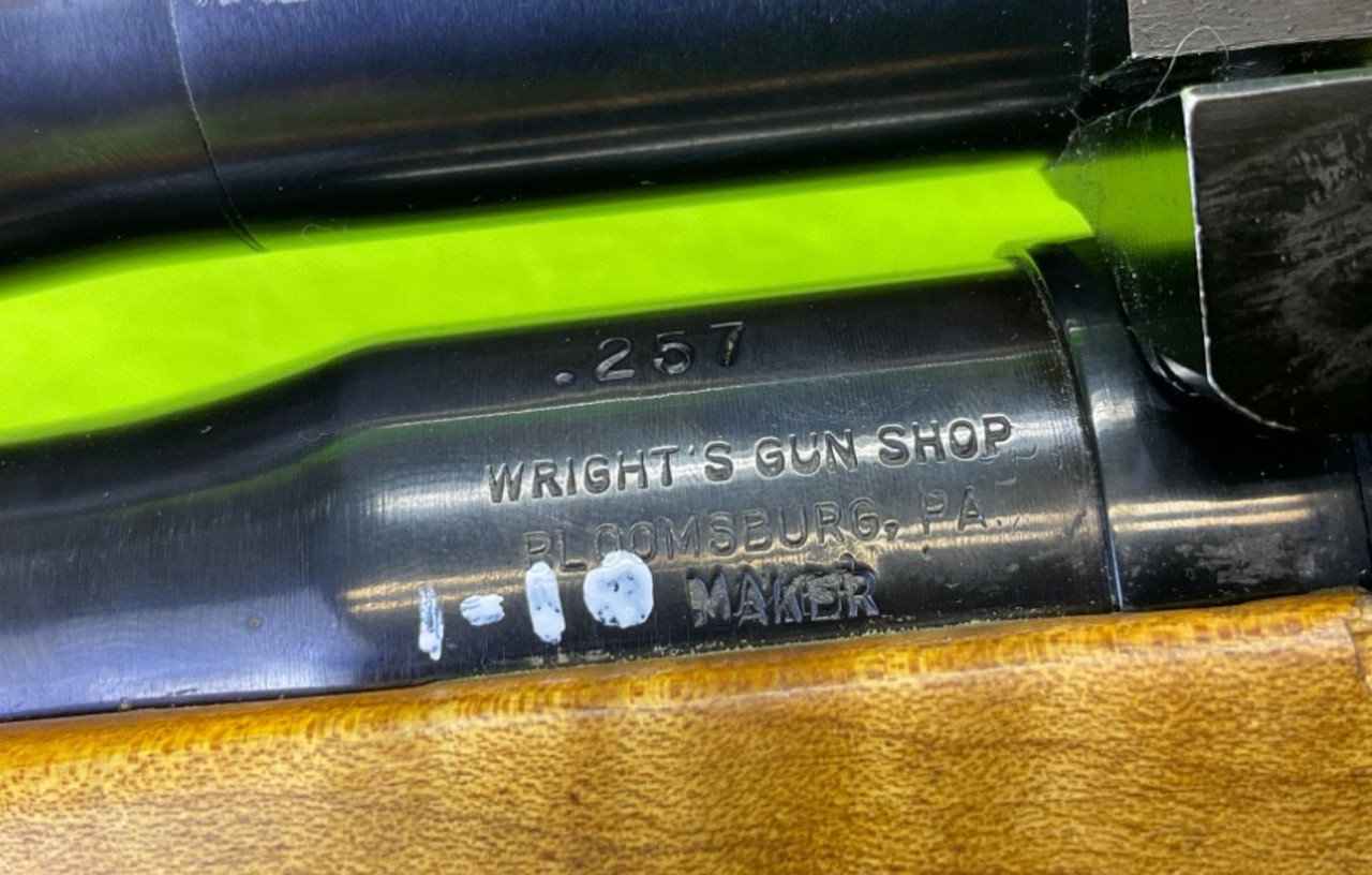 Contemporary PA CUSTOM MAUSER 98 257 ROBERTS WRIGHTS GUN SHOP VARMINT ...