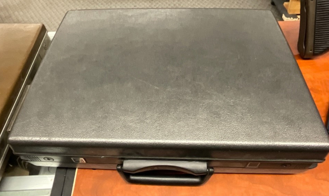 RARE MINI UZI 9MM SMG CONCEALED BRIEFCASE PREBAN FACTORY Secret Service ...